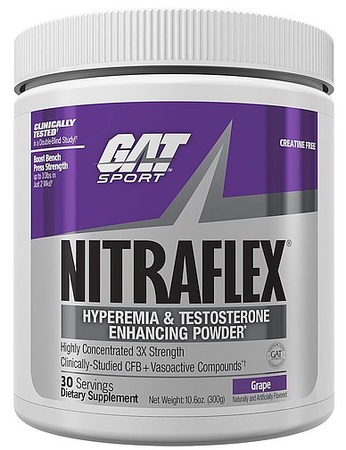 GAT Nitraflex Grape - 30 Servings