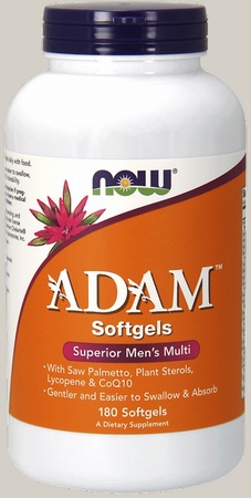 Now Foods ADAM Mens Multi Vitamin Capsules - 180 Softgels