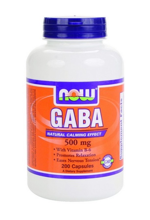 Now Foods Gaba 500 Mg + B6 - 200 Cap