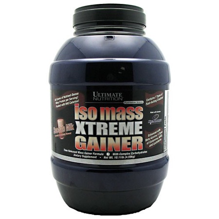 Ultimate Nutrition Iso Mass Xtreme Gainer Chocolate - 10.11 Lb