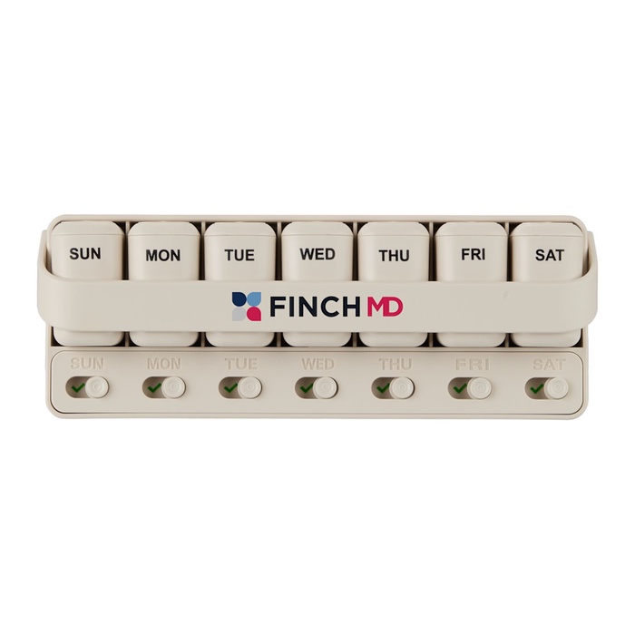 Wellable™ Daily Pill and Supplement Organizer | Myron Promotional Products