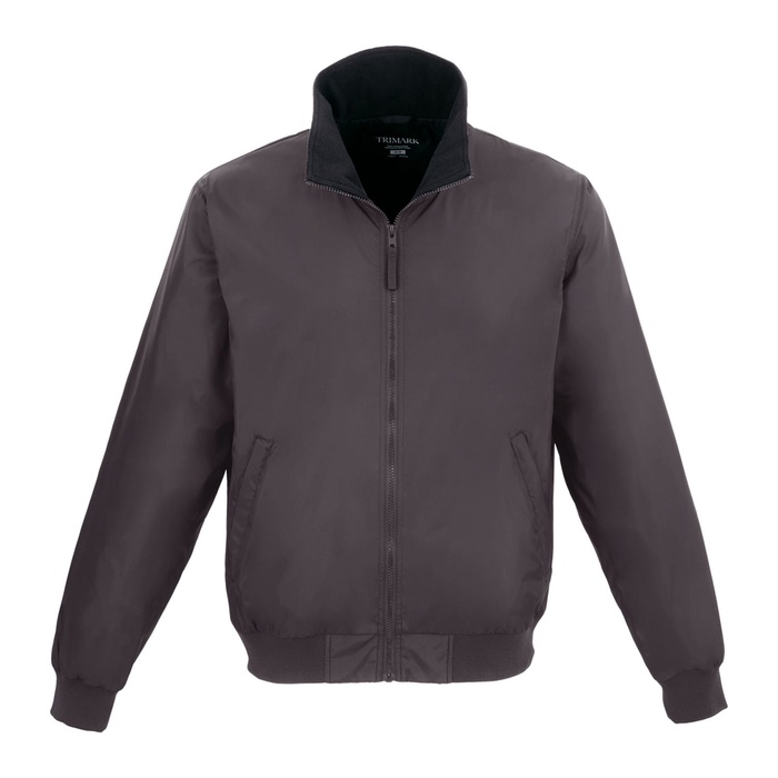 Gender Neutral BELFORD Eco Fleece Lined Full Zip Bomber Jacket