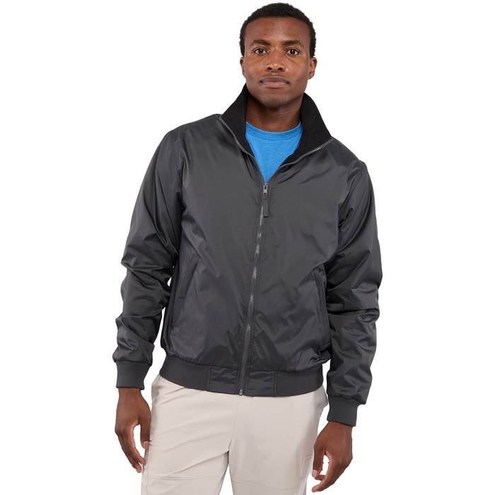 Gender Neutral BELFORD Eco Fleece Lined Full Zip Bomber Jacket